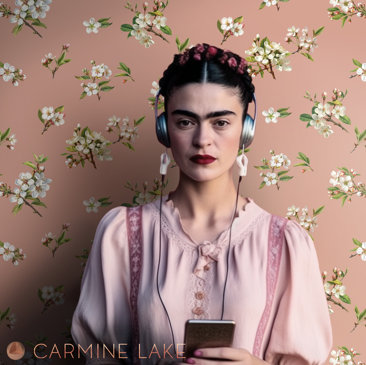 Freda Kahlo : The iconic wallpaper re-imagined in Blushed colourway ...