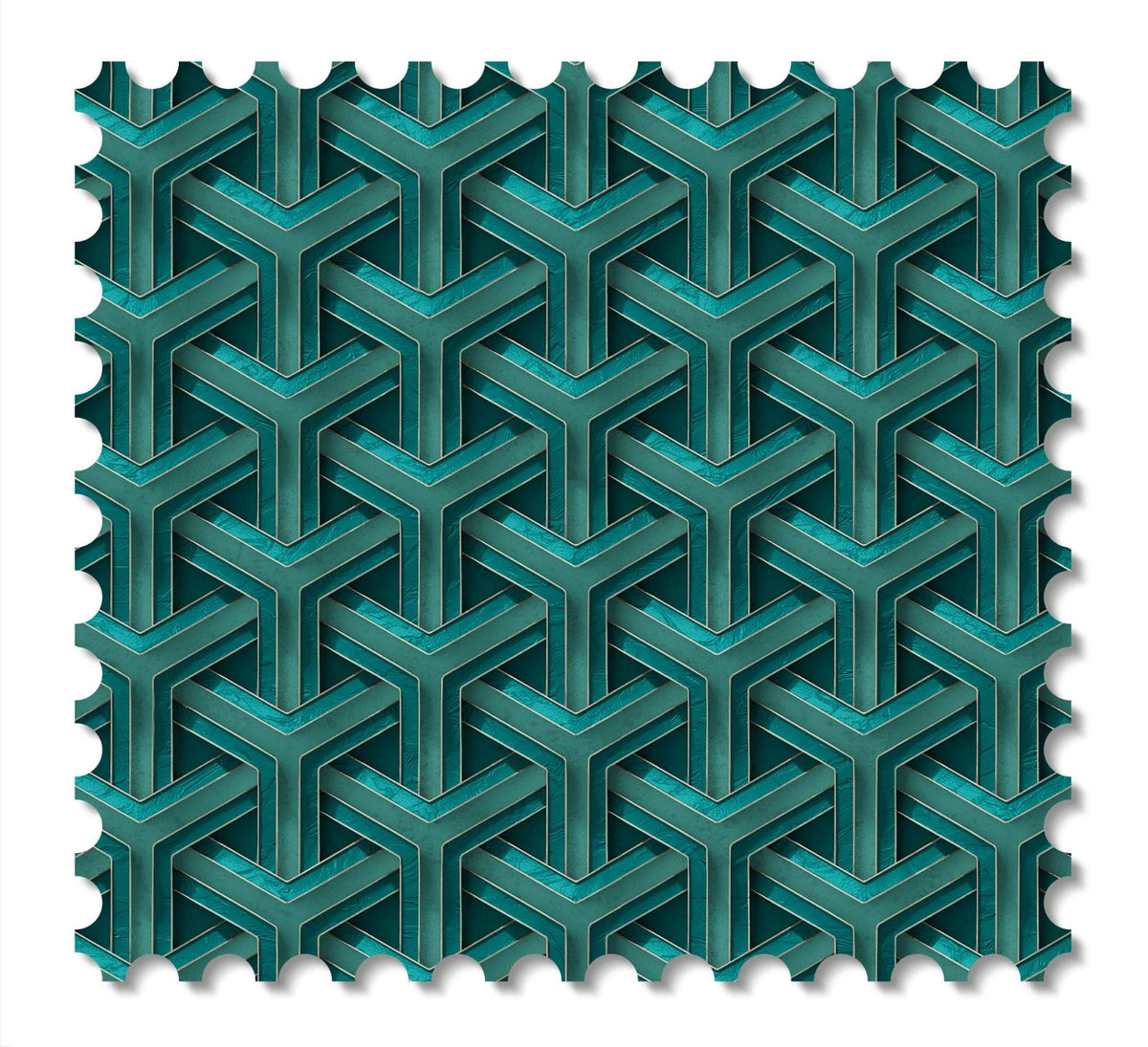 Hex Weave Mica swatches – Carmine Lake